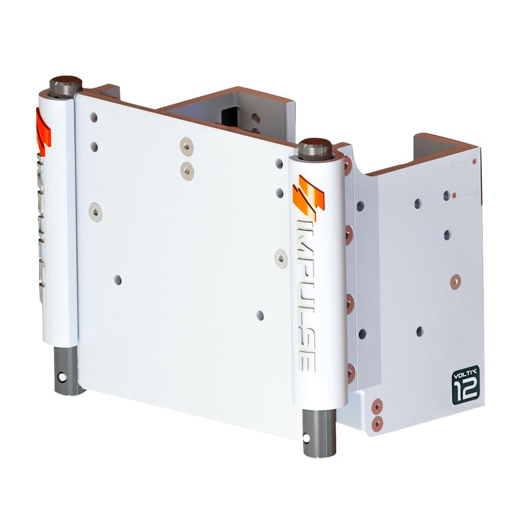 IMPULSE XL 12" Set Back Electric Jack Plate w/Standard Control - White ...