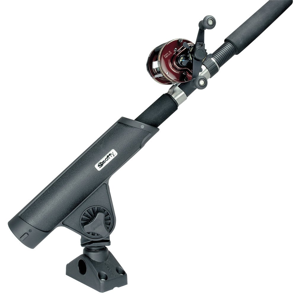Scotty Rodmaster II Rod Holder w/241 Deck/Side Mount - Black – Marine ...